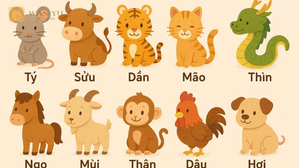 12 Con giáp Trung Quốc: Nguồn gốc, ý nghĩa và đặc điểm